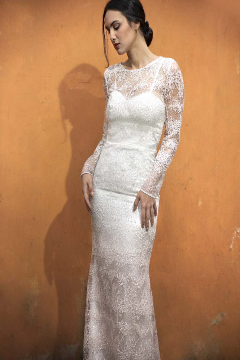 Νυφικό γοργονέ ELEKTRA 211195 | Βραδινα φορεματα DKfrangoulis